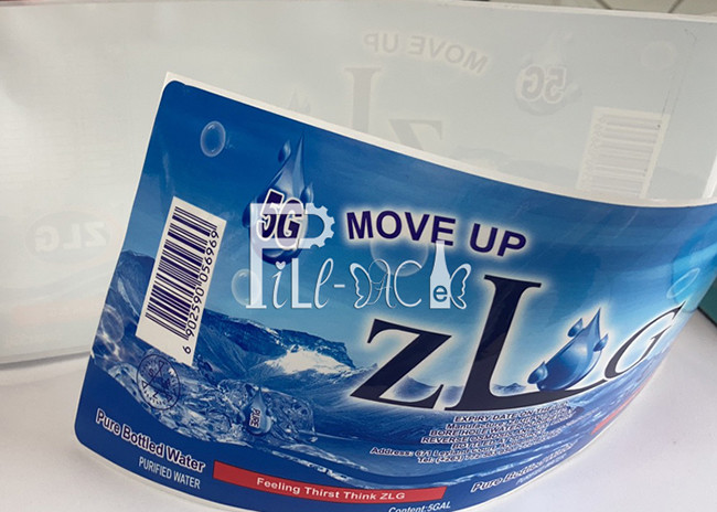 Bottle Adhesive Label Gallon Water Plant Consumables